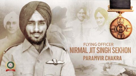Param Vir Chakra Awardee: Flying Officer Nirmaljit Singh Sekhon - TIDES ...